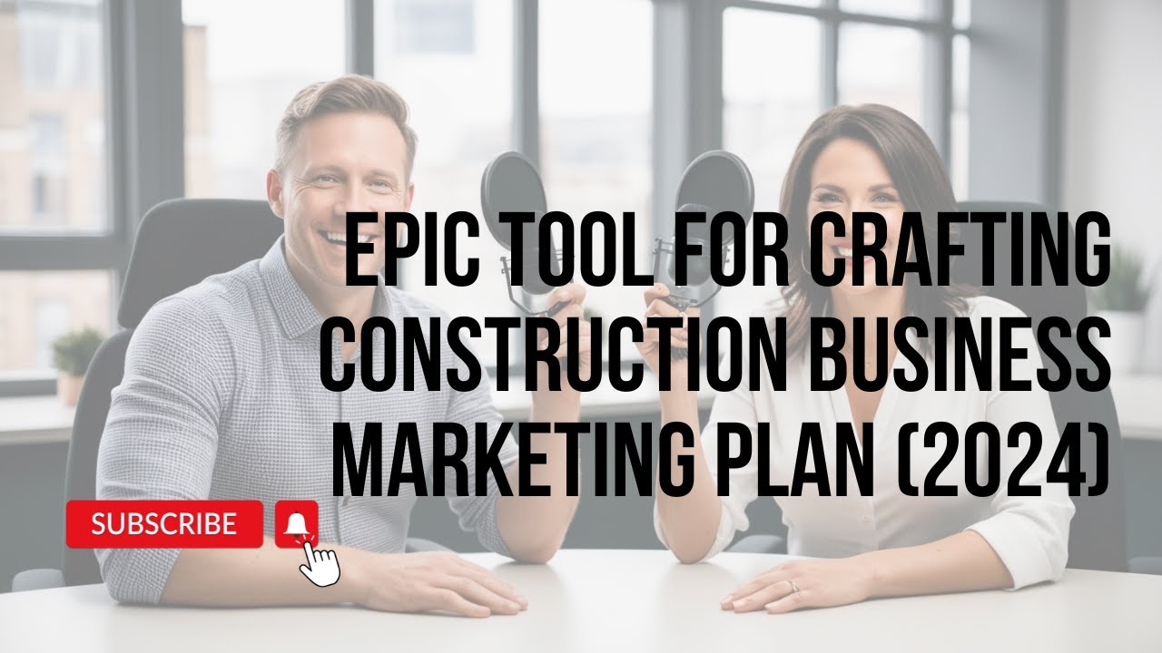 Epic Tool for Crafting Construction Business Marketing Plan (2024 ...