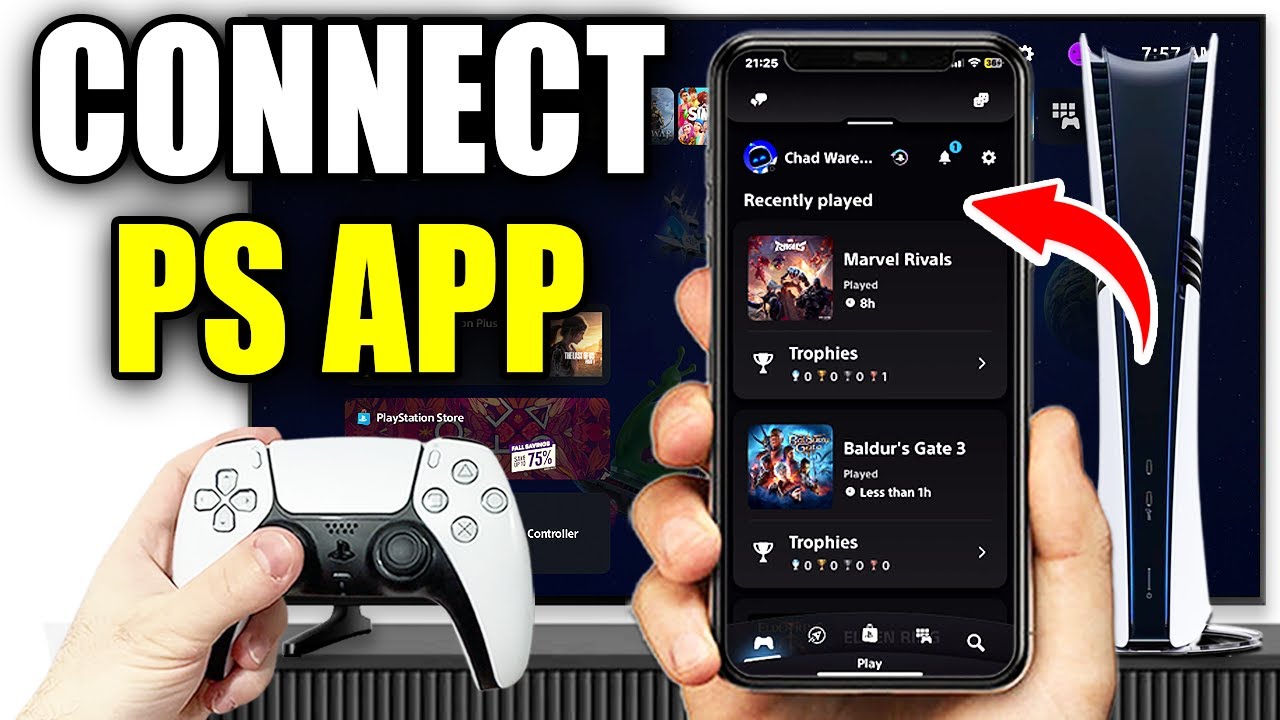 How To Connect PS5 Pro To PS App - Easy Guide - YouTube