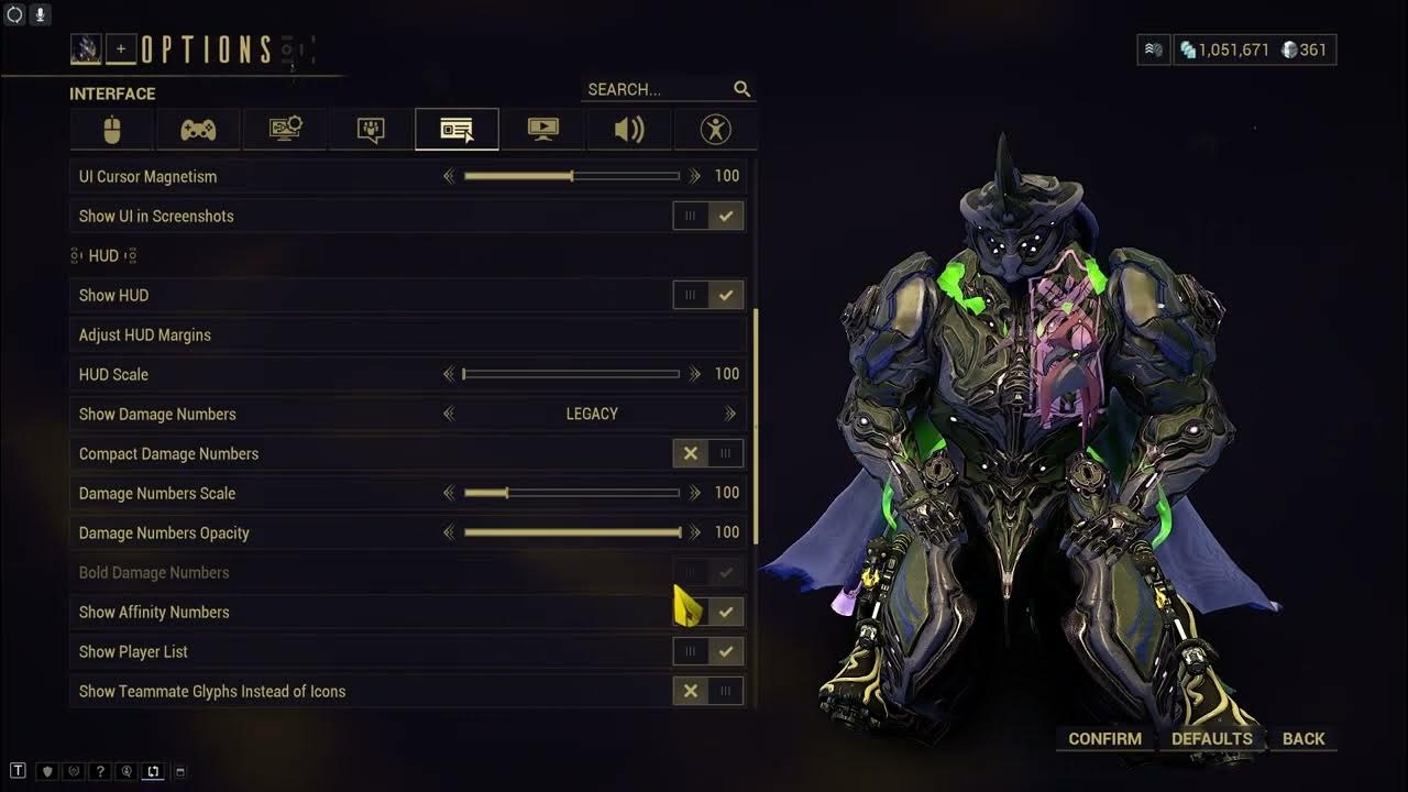 How To Customize Damage Numbers In Warframe - YouTube