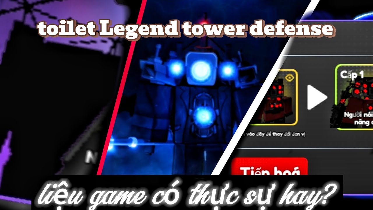Toilet Legend tower defense/liệu game có đáng để chơi? - YouTube