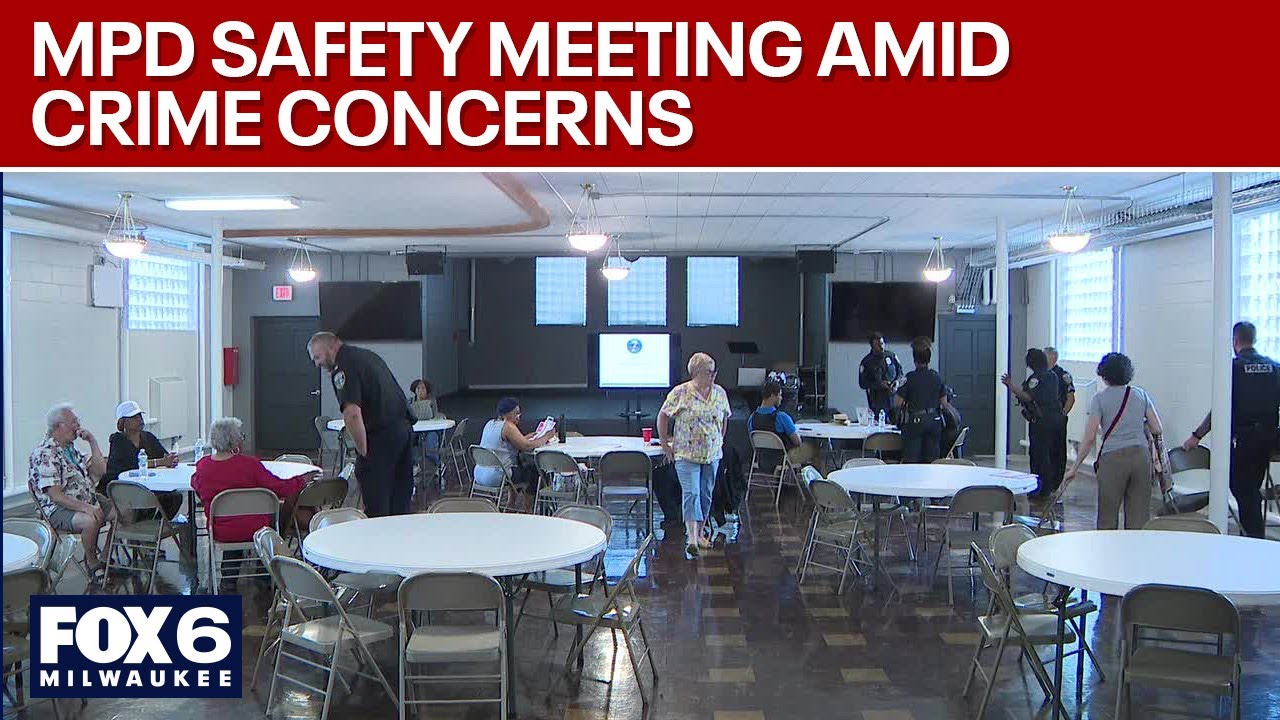 MPD District 7 officers hold Crime and Safety Meeting | FOX6 News ...