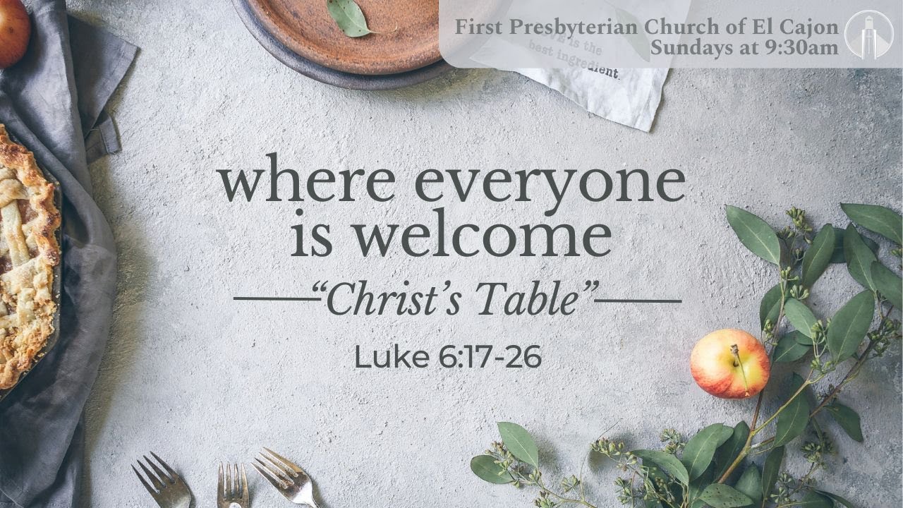 "Christ's Table"- Sunday Service 2-16-25 - YouTube