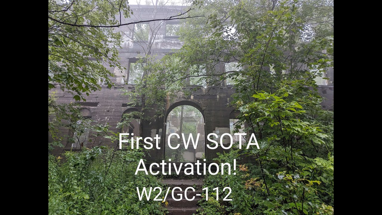 My very first SOTA activation (and a POTA activation too)! - YouTube