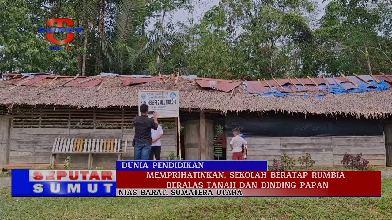MEMPRIHATINKAN, SEKOLAH BERATAP RUMBIA, BERALAS TANAH DAN DINDING PAPAN ...