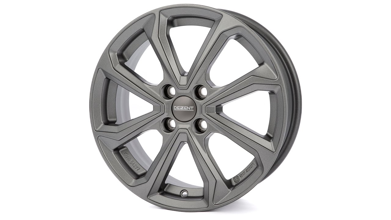 DEZENT KT Graphite matt | felgenoutlet.de - YouTube