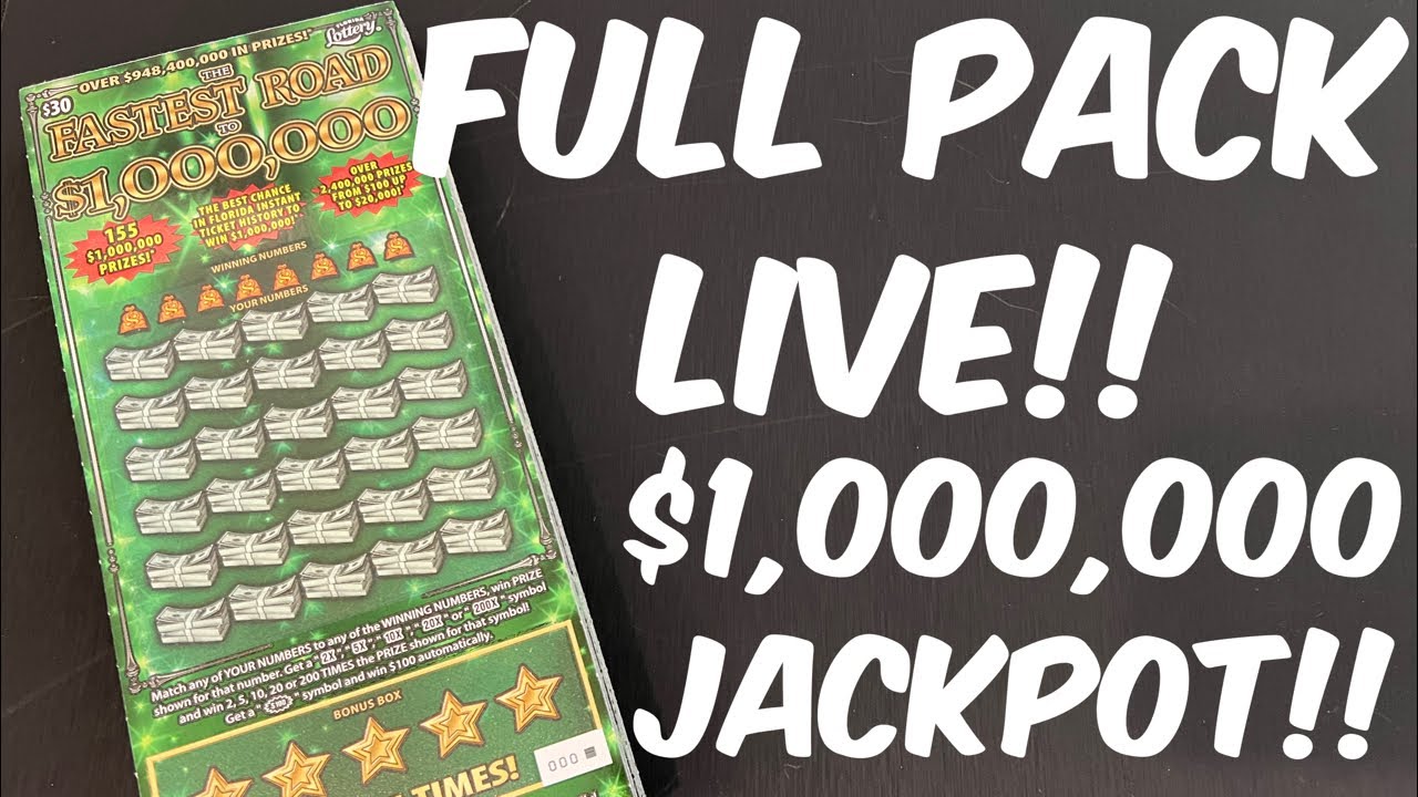 Fastest Road to $1,000,000 | Full Pack Live | $1,000,000 Jackpot, 7 ...
