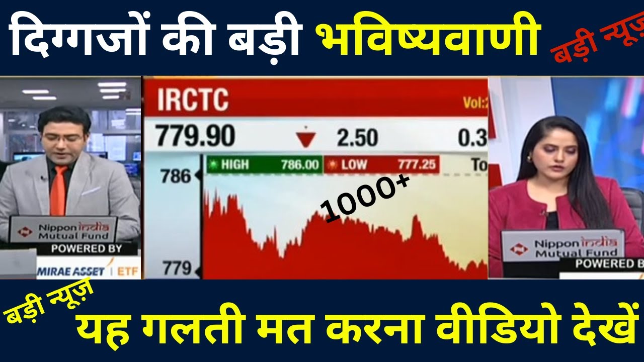 IRCTC Share|IRCTC Share Latest News today| एक्सपर्ट की राई| IRCTC Share ...