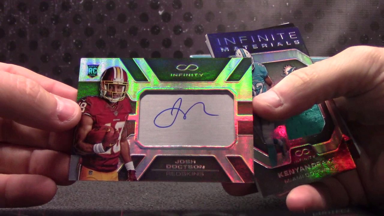 2016 Infinity Football 15 Box Case Serial #s GB - YouTube