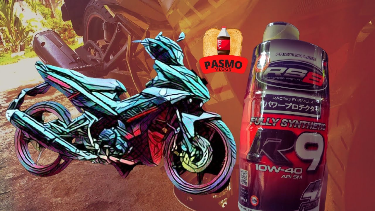 Yamaha Sniper 150 change oil | rs8 R9 10w 40 fully synthetic oil - YouTube