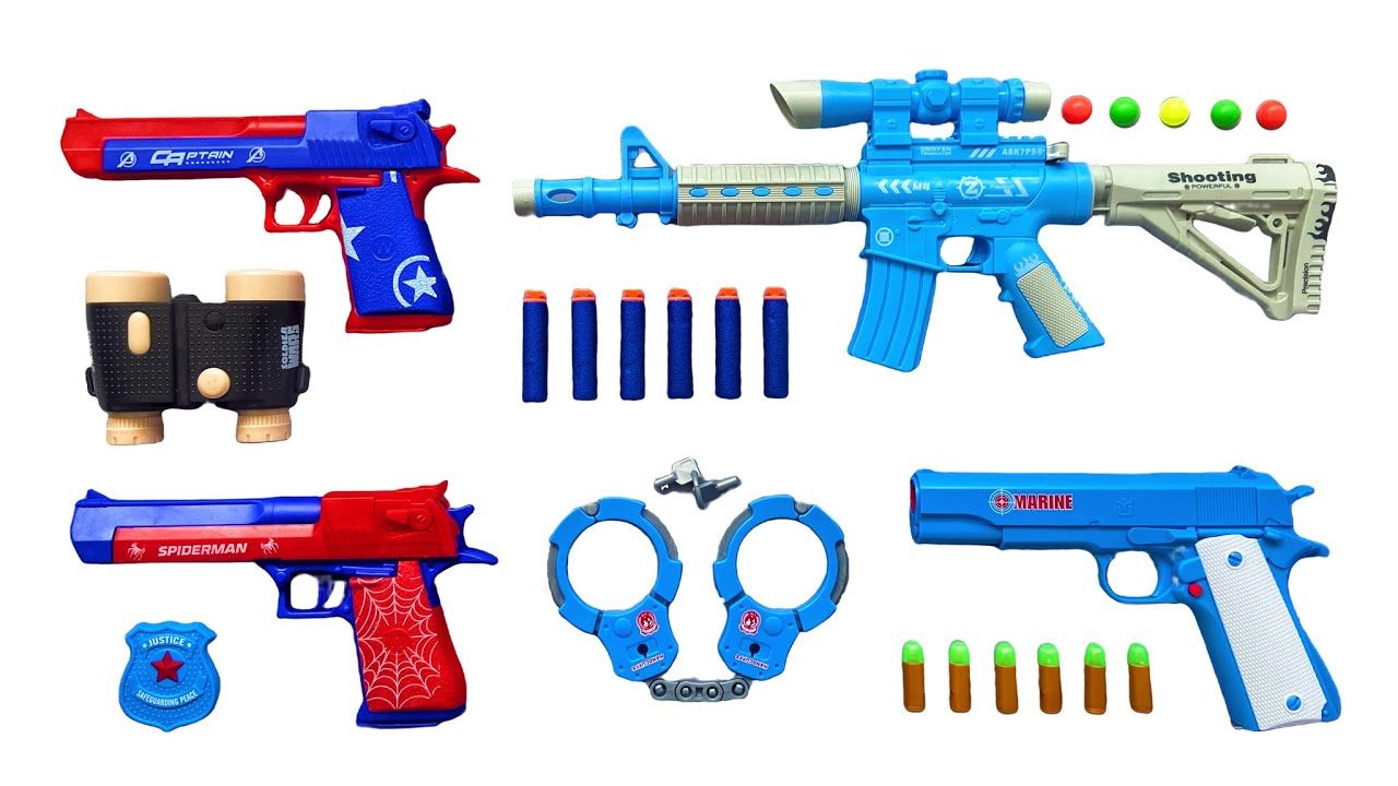 Realistic Assault Rifle Scar Guns and equipment-M416 guns, Radium ...