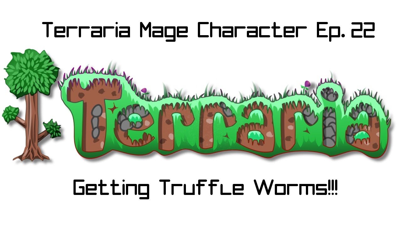 Terraria Mage Character Ep. 22- Getting Truffle Worms!!! - YouTube