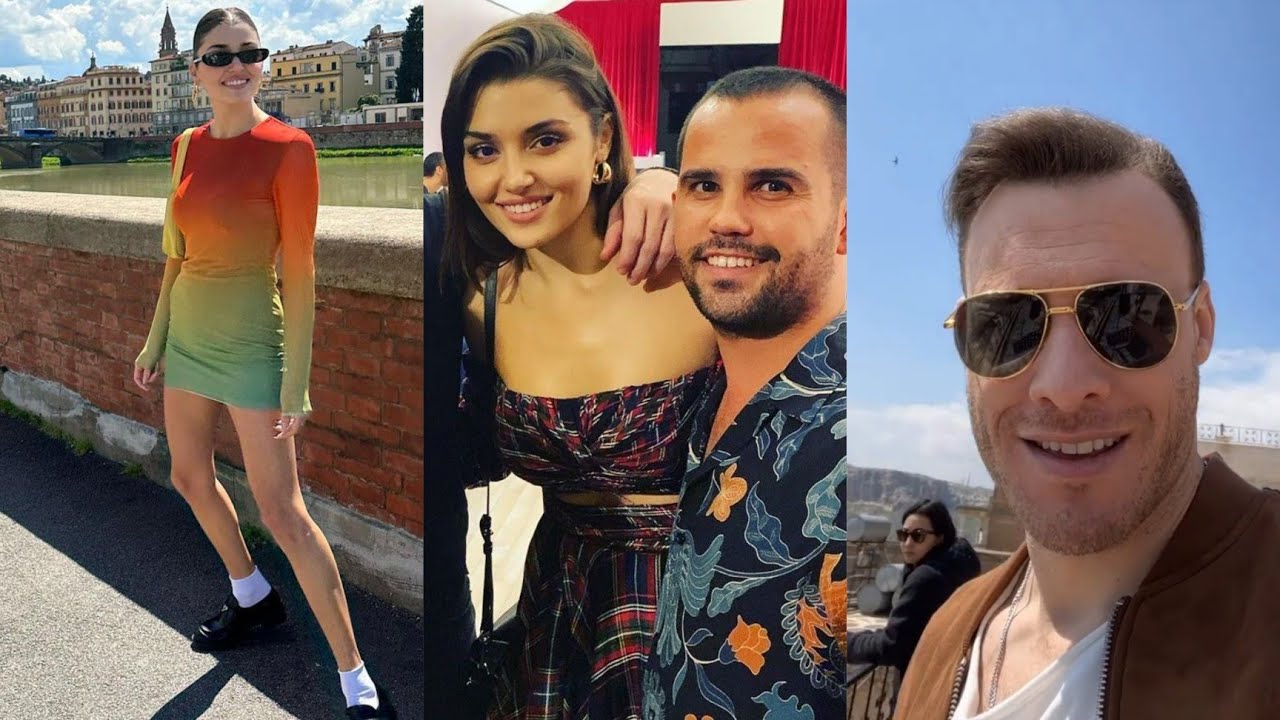 Hande was seen with his lover in Italy! Their new photos arrived! - YouTube