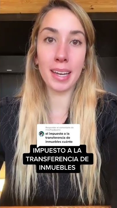 IMPUESTO A LA TRANSFERENCIA DE INMUEBLES - YouTube
