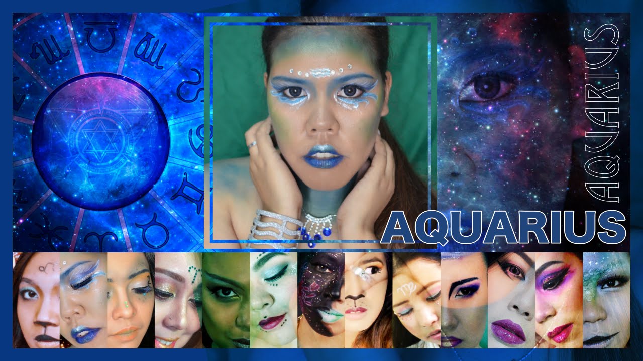 THE ZODIACS: Aquarius | Avant Garde Makeup Collaboration - YouTube