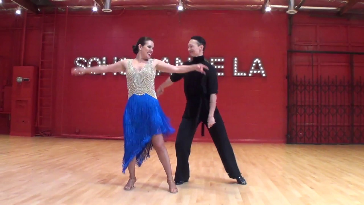 Ron Okubo & Cecile Munoz dance to "Let's Get Loud" JLo - YouTube