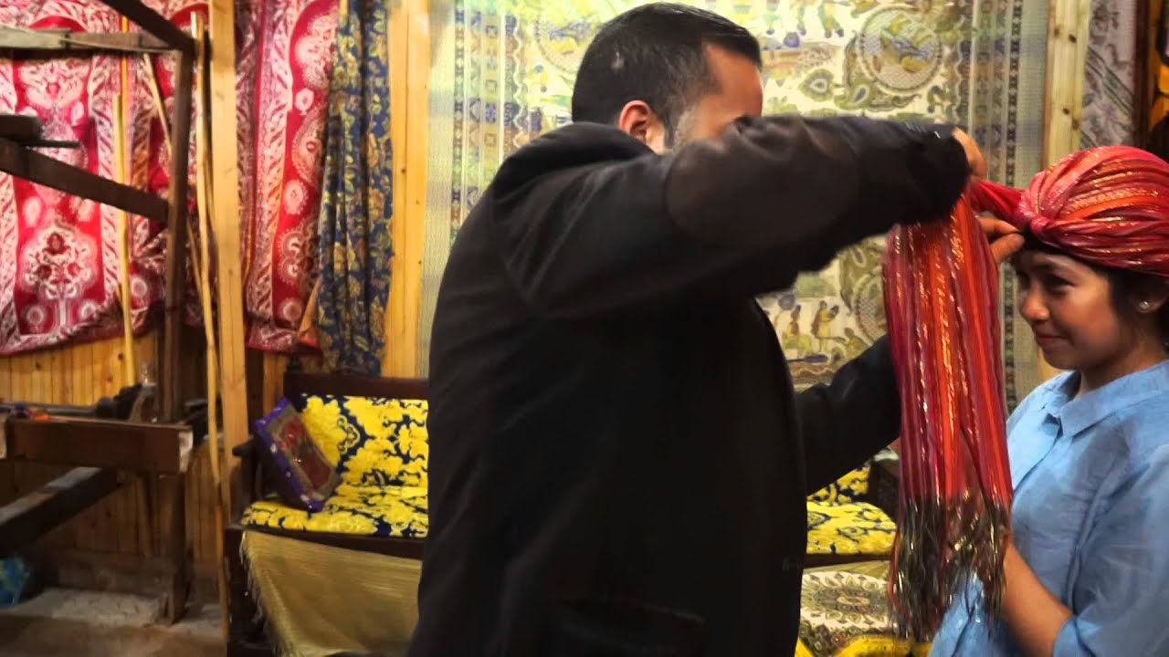 Tagelmust - How to wear - YouTube