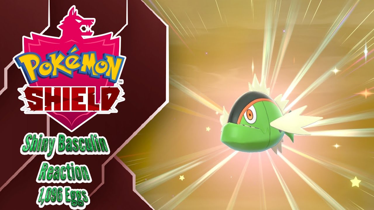 BASCULIN... AGAIN! Shiny Basculin (Red Stripe)! Pokemon Sword & Shield ...