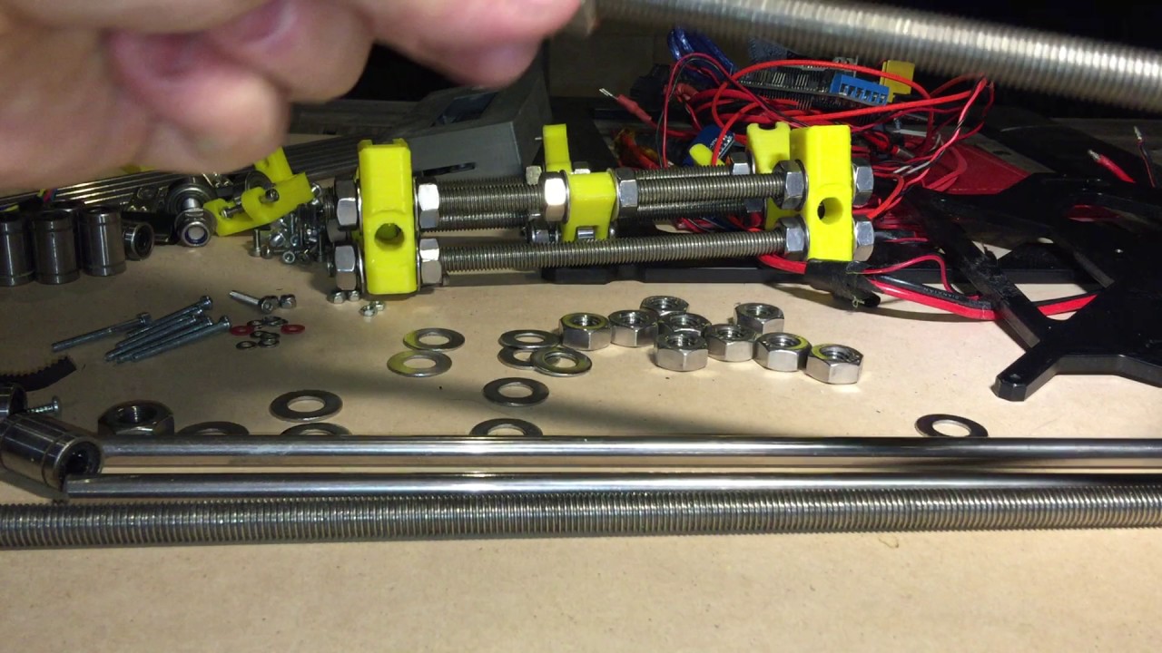 Lets build a Prusa i3 3D printer! - Part 1: The Y frame. - YouTube