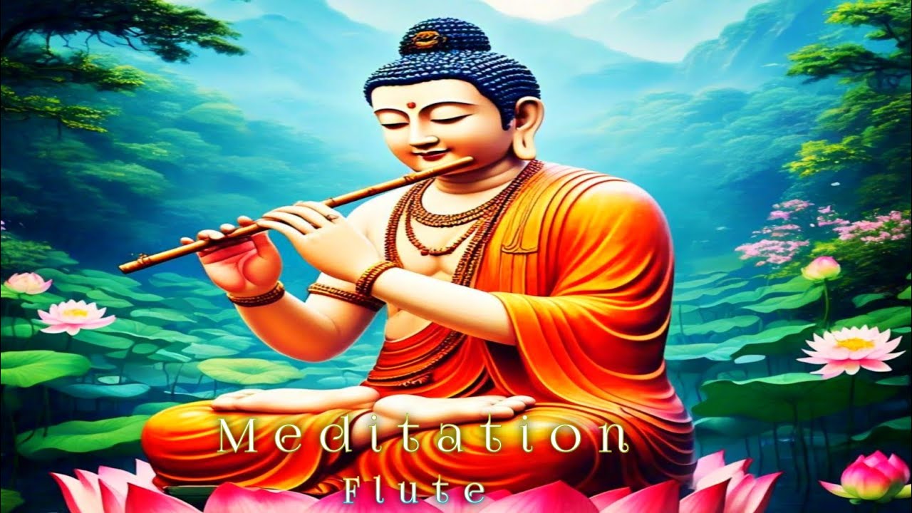 Krishna flute Music | Indian Classical Flute music with Birds| Buddha's ...