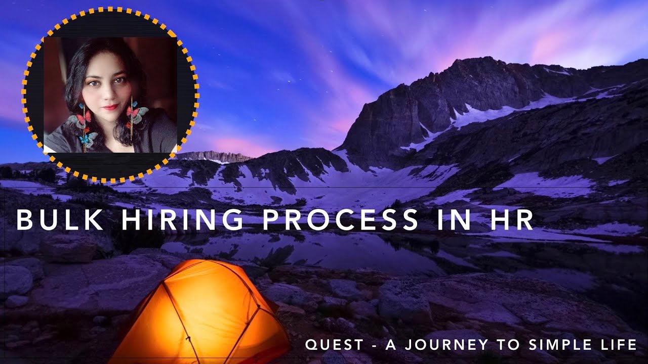 What is the process of bulk hiring? - YouTube