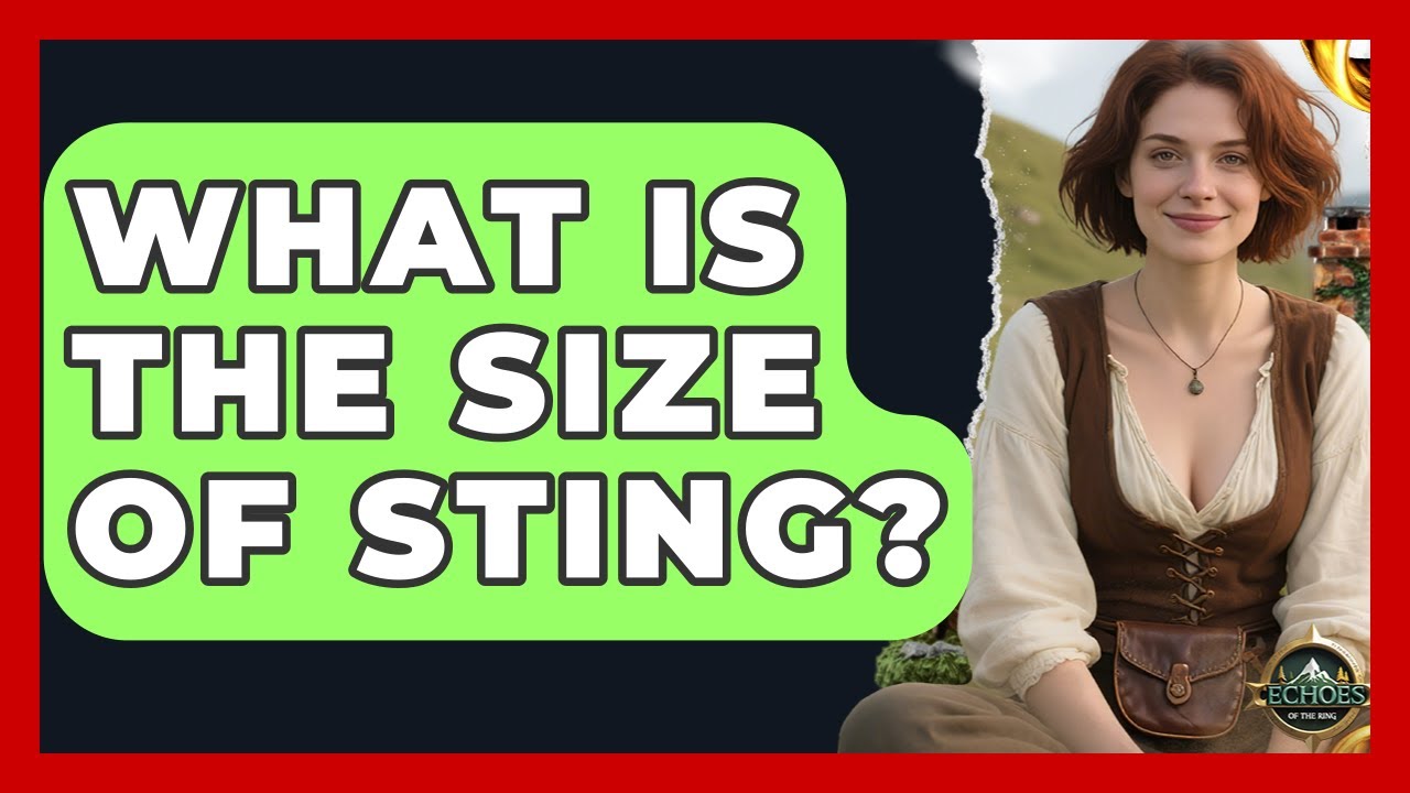What Is The Size Of Sting? - Test - YouTube