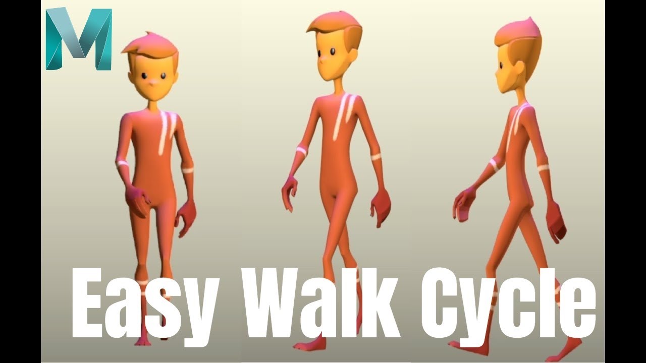 How to Animate a Personality Walk Cycle - YouTube