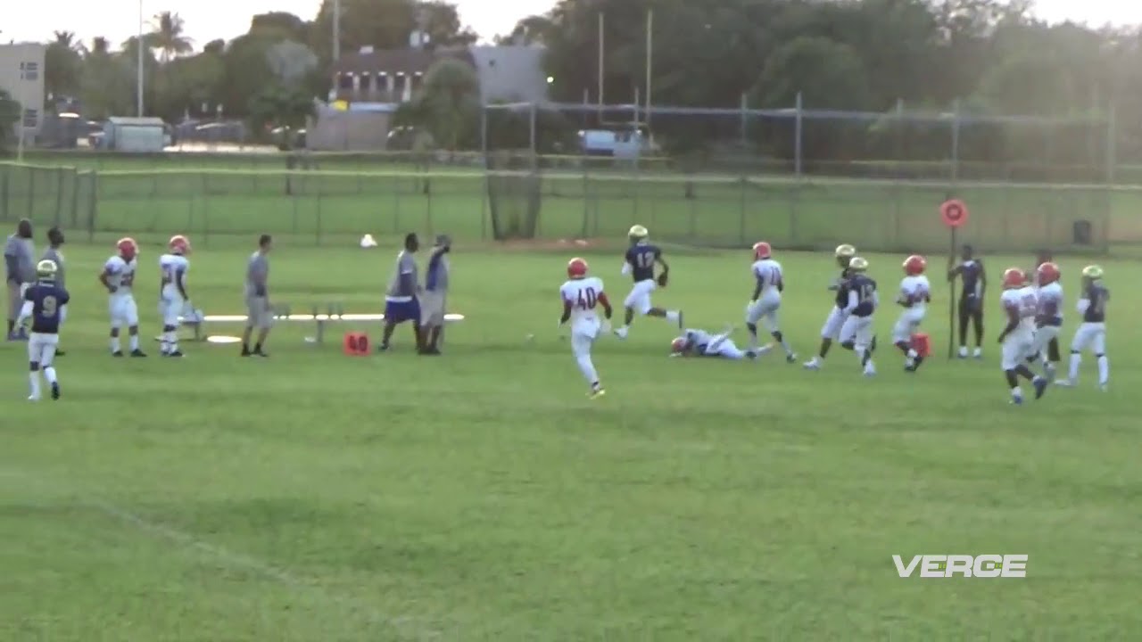 Larry Cauley vs. Miami Sr-Class of 2018 - YouTube