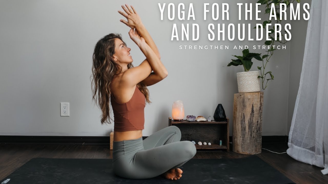 Yoga Sequence to Mobilize and Strengthen the Shoulders * 20 minute yoga ...