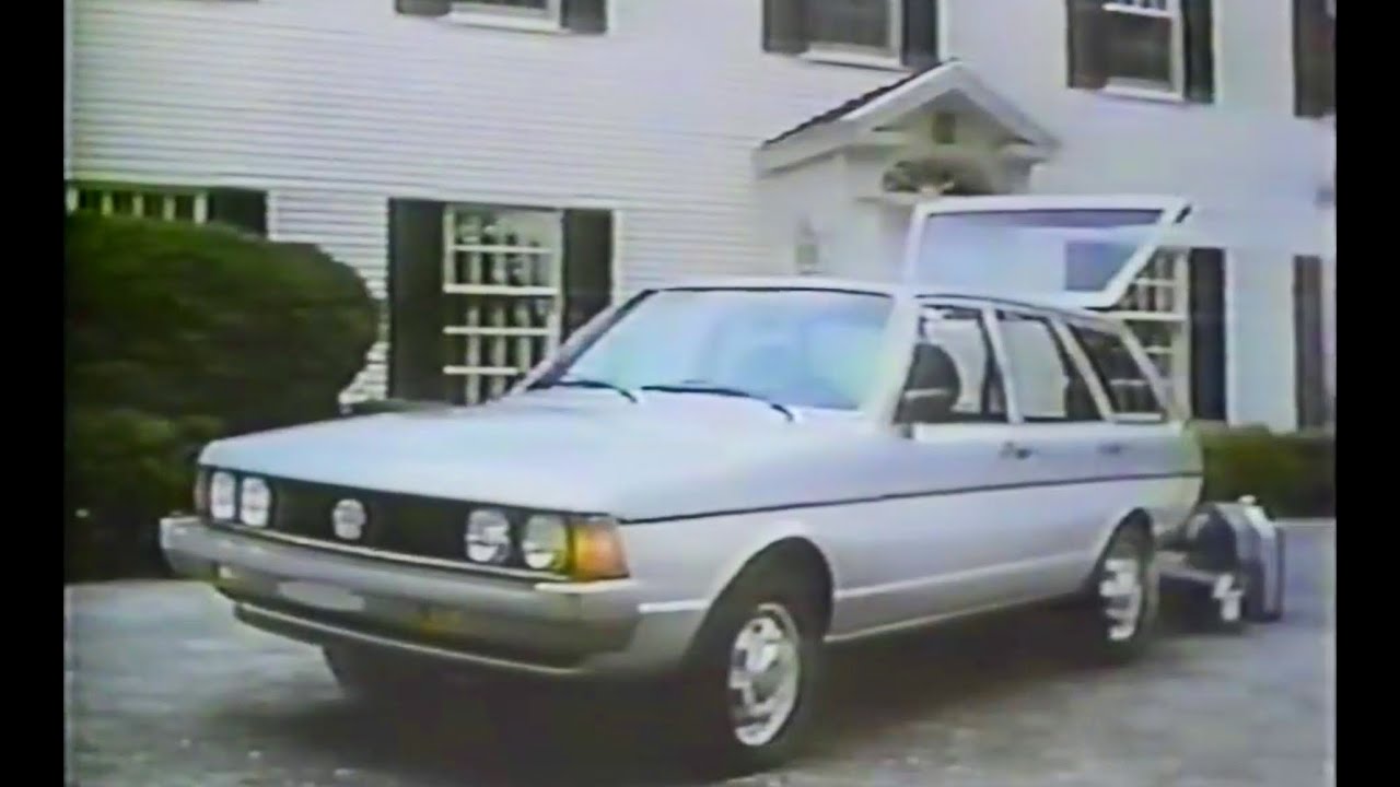 1978 Volkswagen Dasher wagon commercial - "because Mercedes doesn't ...
