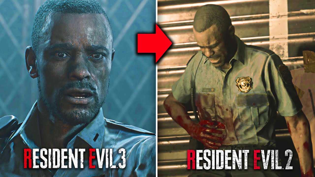What Happens to Marvin Branagh? (Lt. Marvin's Story) - Resident Evil 2 ...