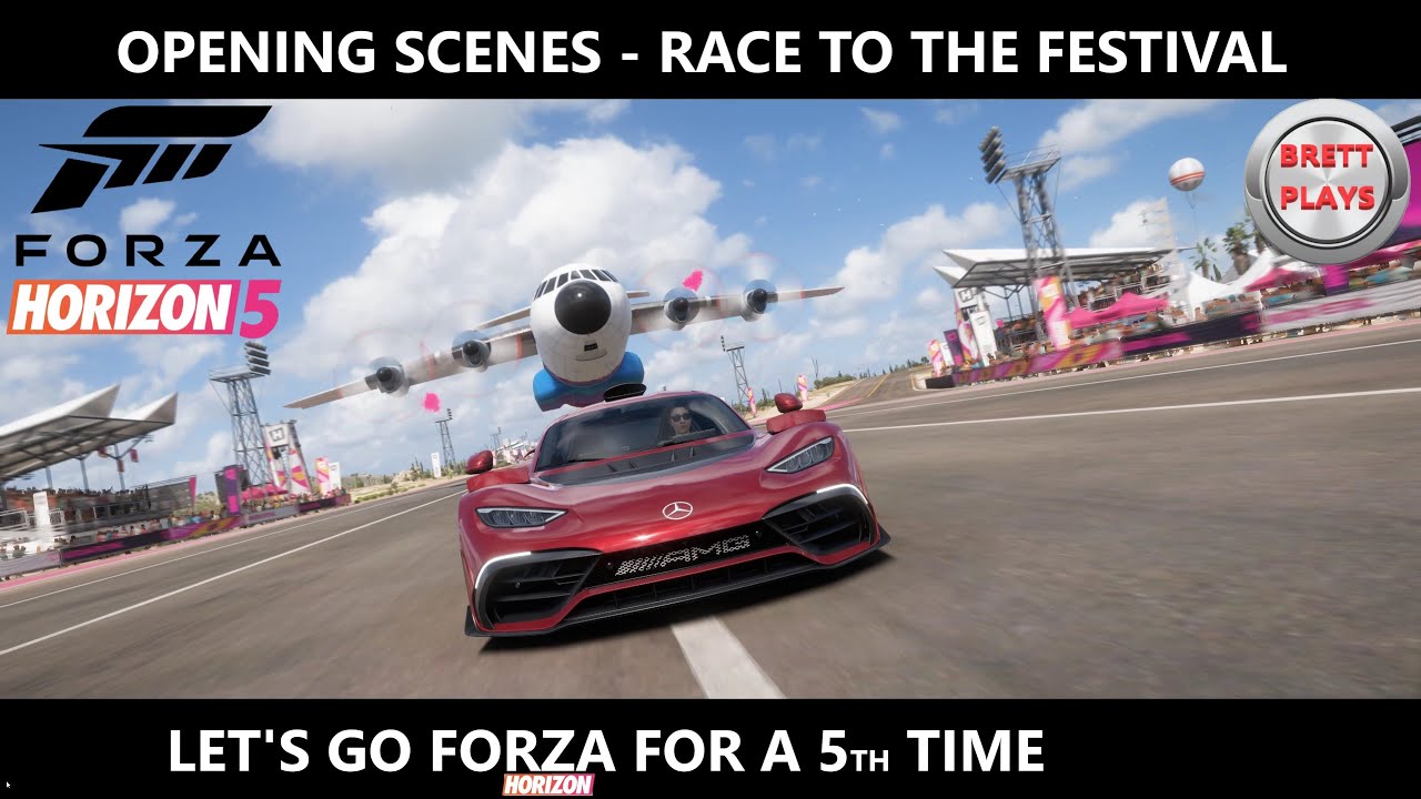 Forza Horizon 5 Opening Scenes and Gameplay 4K - YouTube