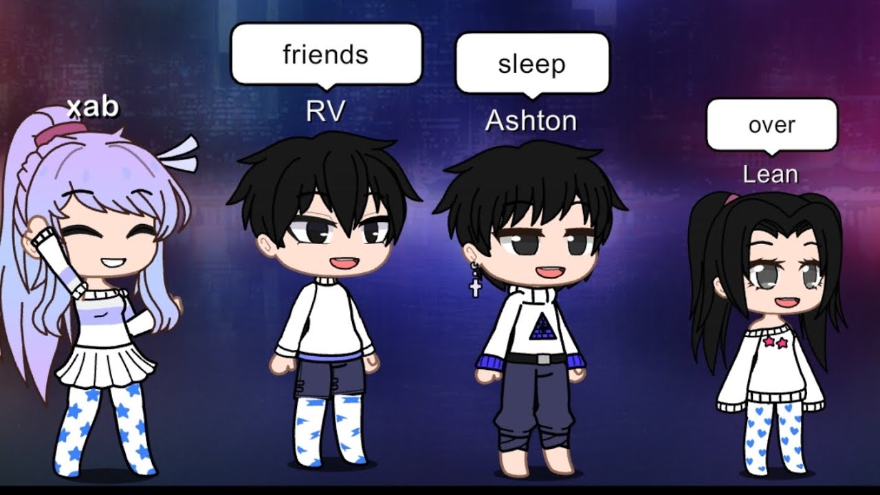 the cursed sleepover (gacha life rp) - YouTube