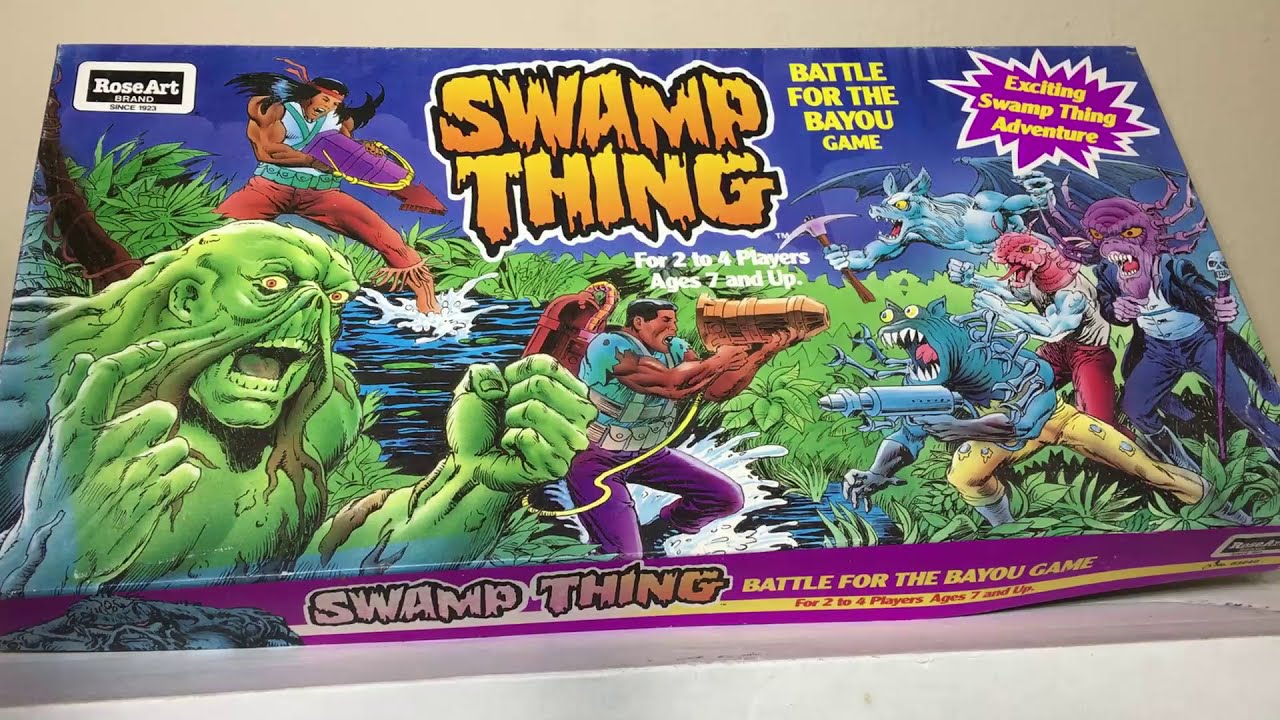 Great Swamp Thing board game find - YouTube