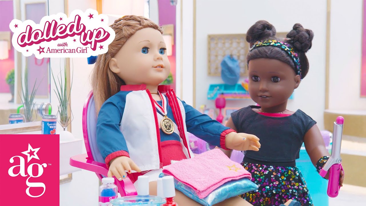 Best Spa Day Ever for Team USA Swimmer | Dolled Up With American Girl ...