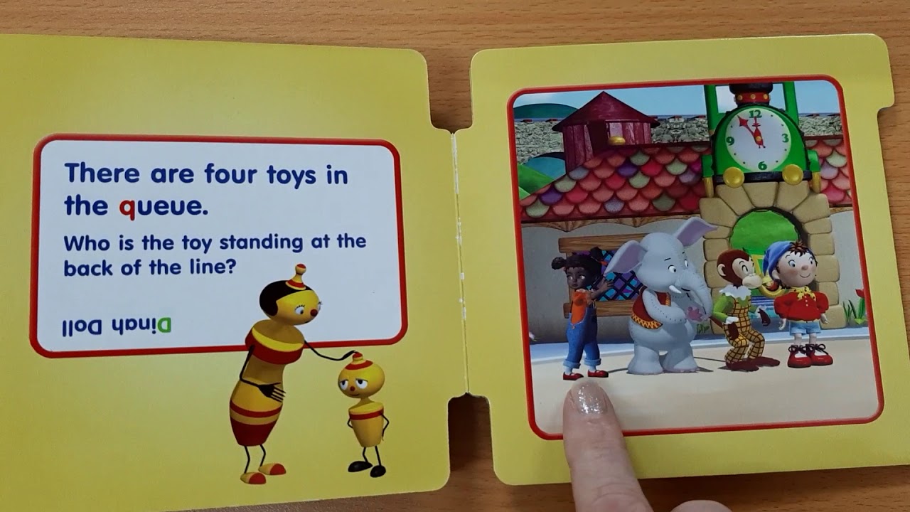 Reading book Level 2: Noddy ABC: Q - YouTube