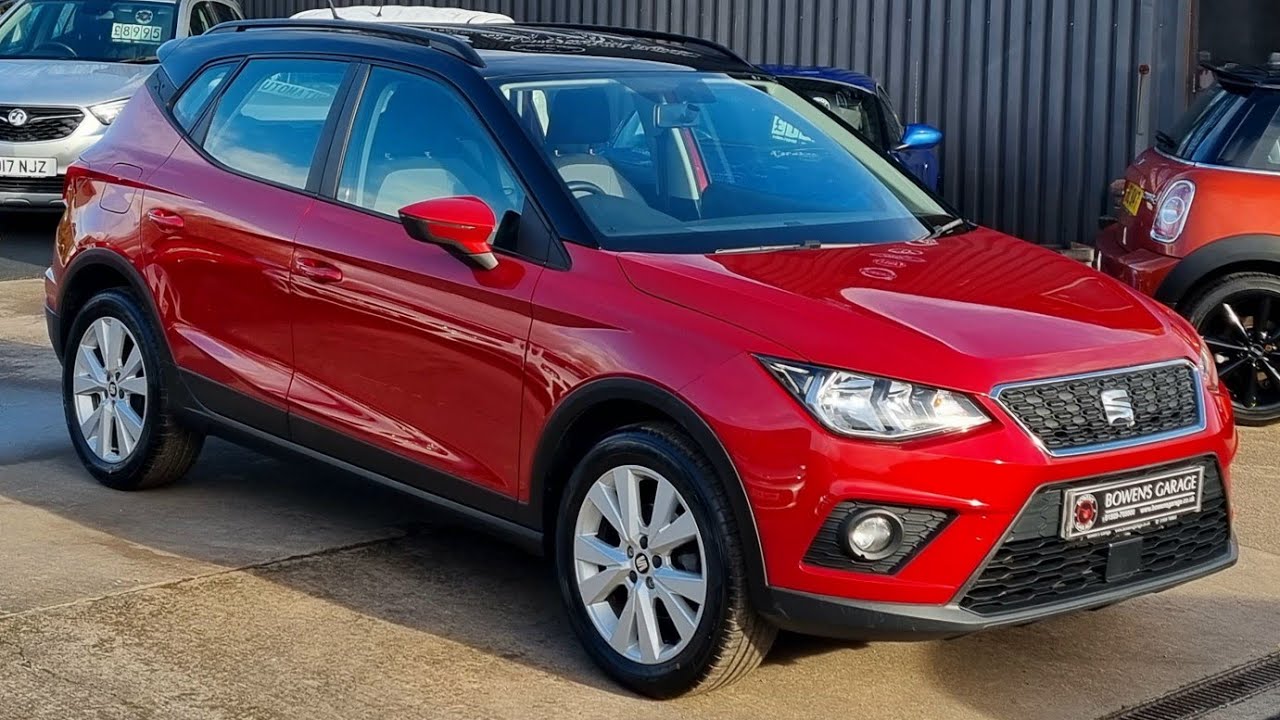 2018 (18) Seat Arona SE Technology 1.0 TSi 5Dr in Desire Red. 23k Miles ...