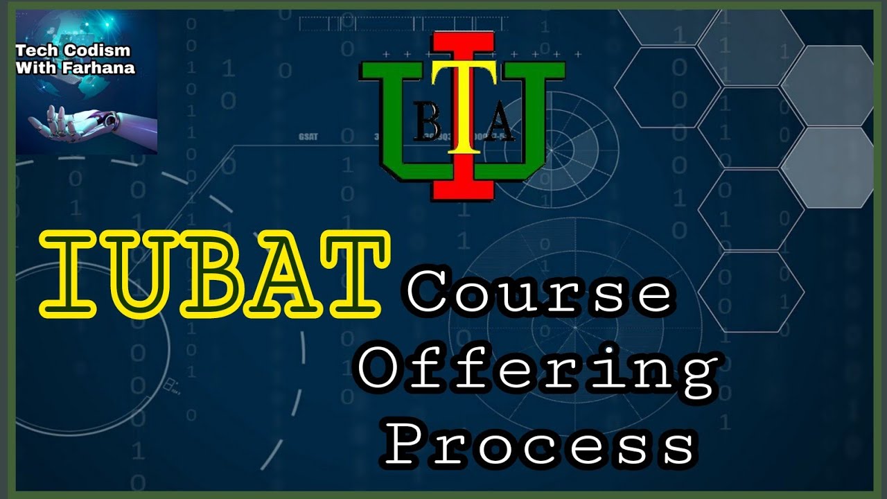 IUBAT course offering process 2022/2023// Latest // offering Procedure ...