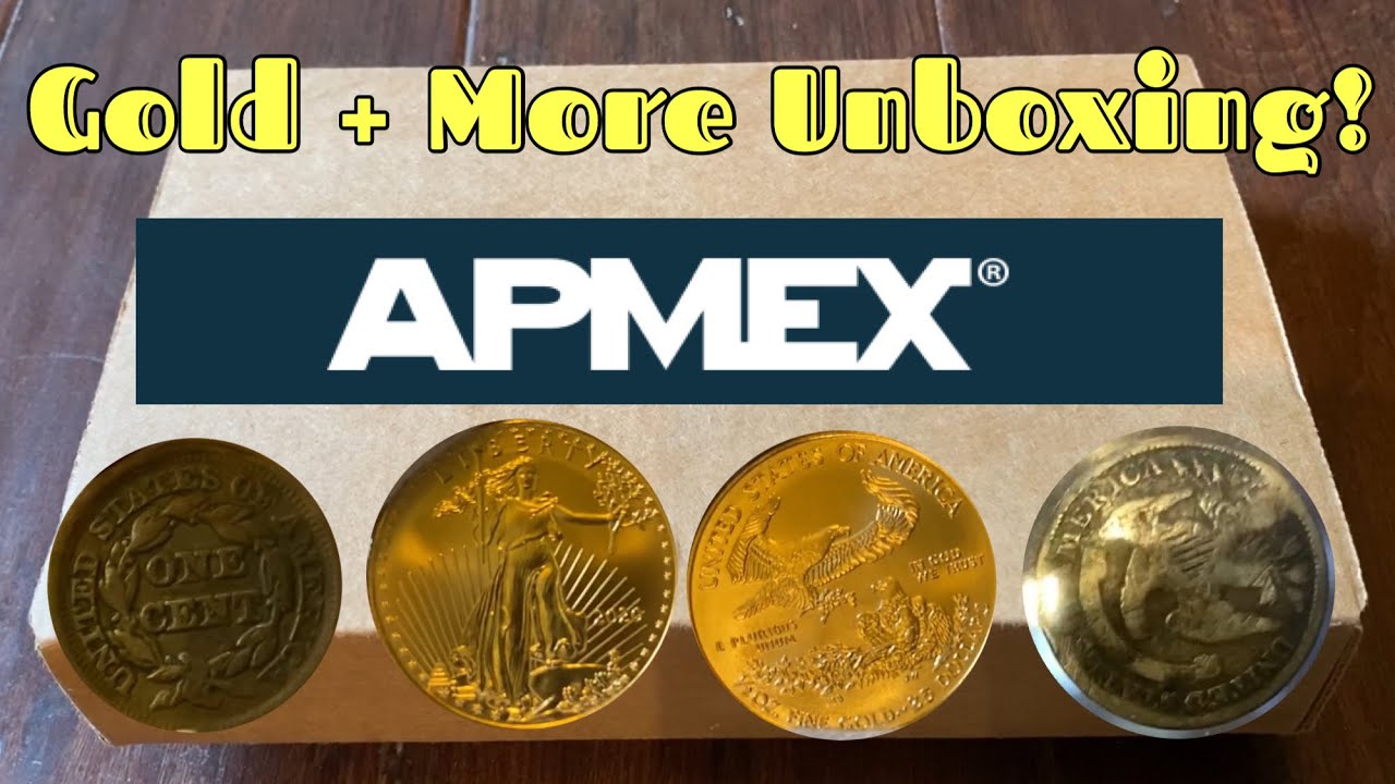 APMEX GOLD and numismatic coins unboxing!! What’s in the box this time ...