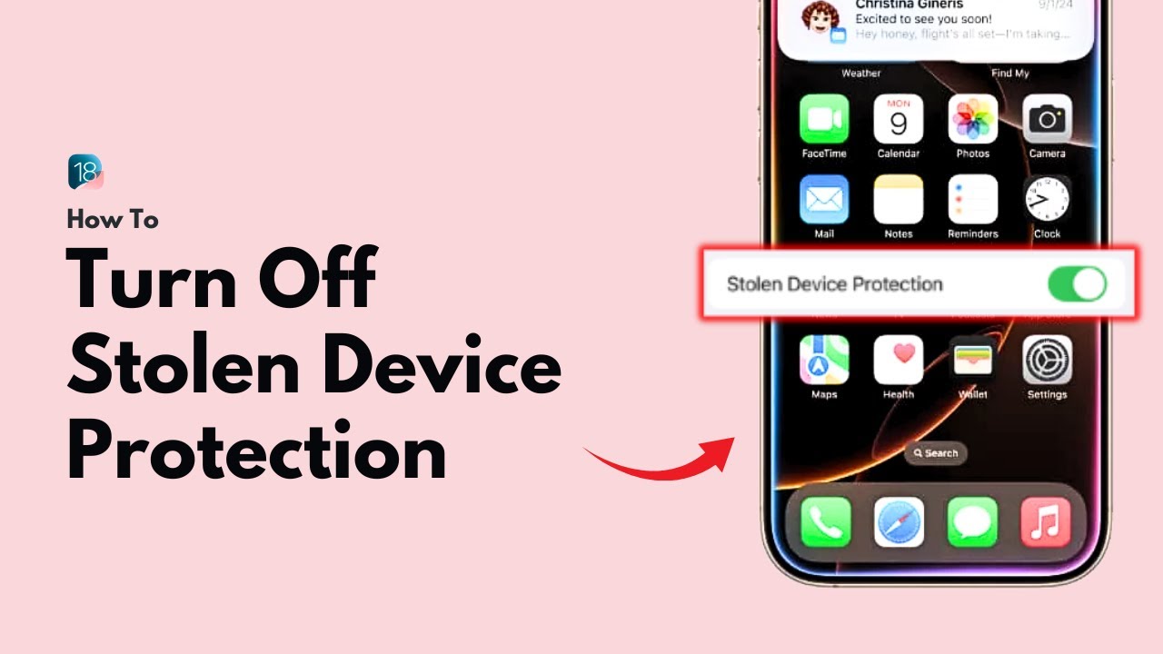 How to Turn Off Stolen Device Protection on iPhone (iOS 18) - YouTube