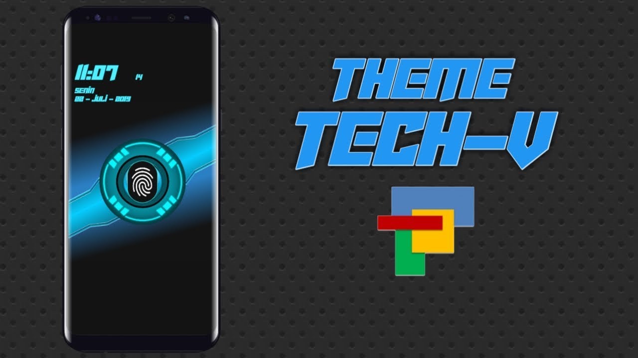 Review Theme TECH-S_Total Launcher+Zooper Widget - YouTube