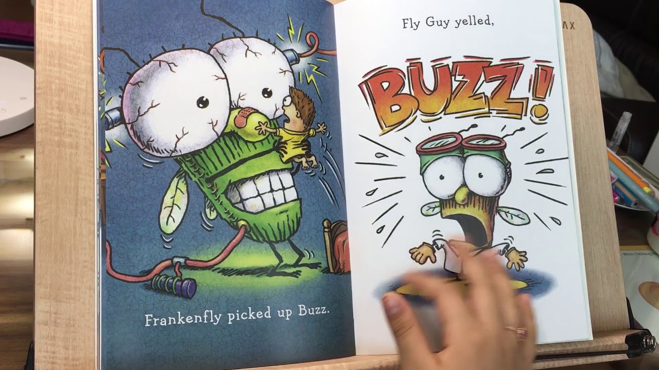 Fly Guy : Fly guy and the Frankenfly - YouTube