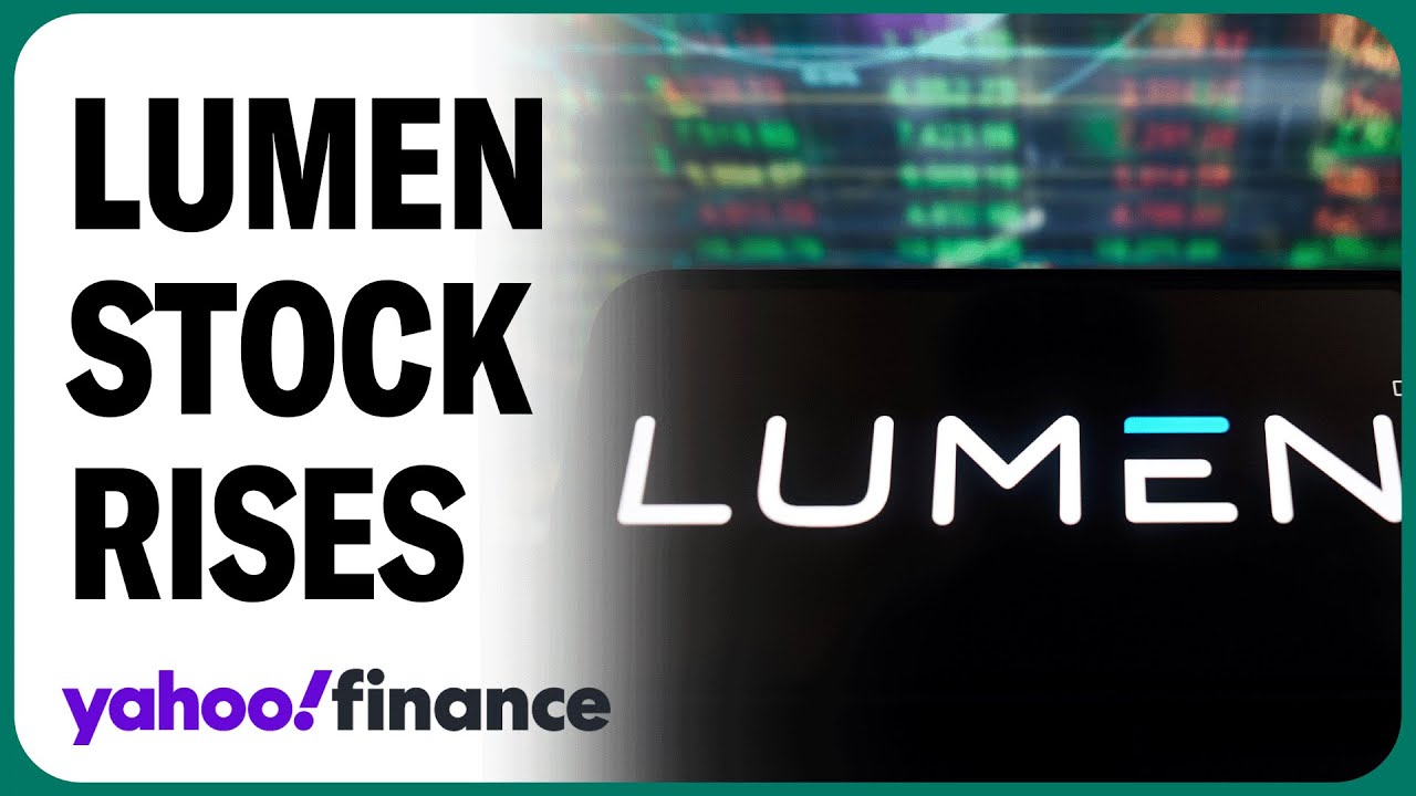 Lumen stock soars on AI demand, Microsoft and Corning deals - YouTube