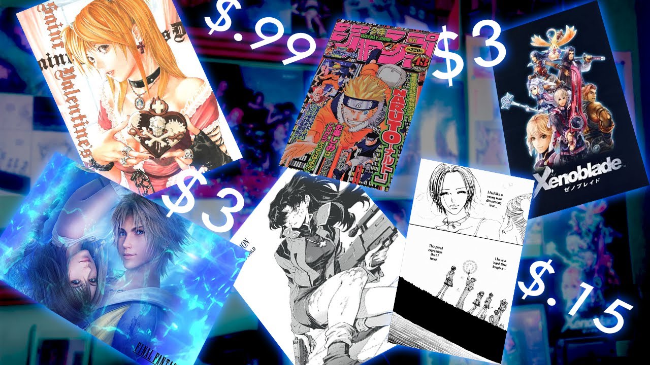 Where To Get Cheap Video Game/Manga/Anime Posters (2022) - YouTube