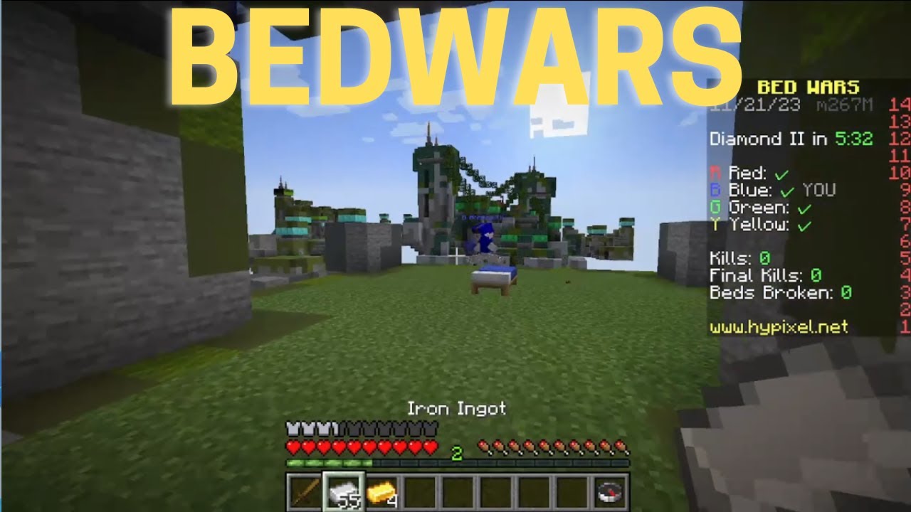 Minecraft Bedwars - YouTube