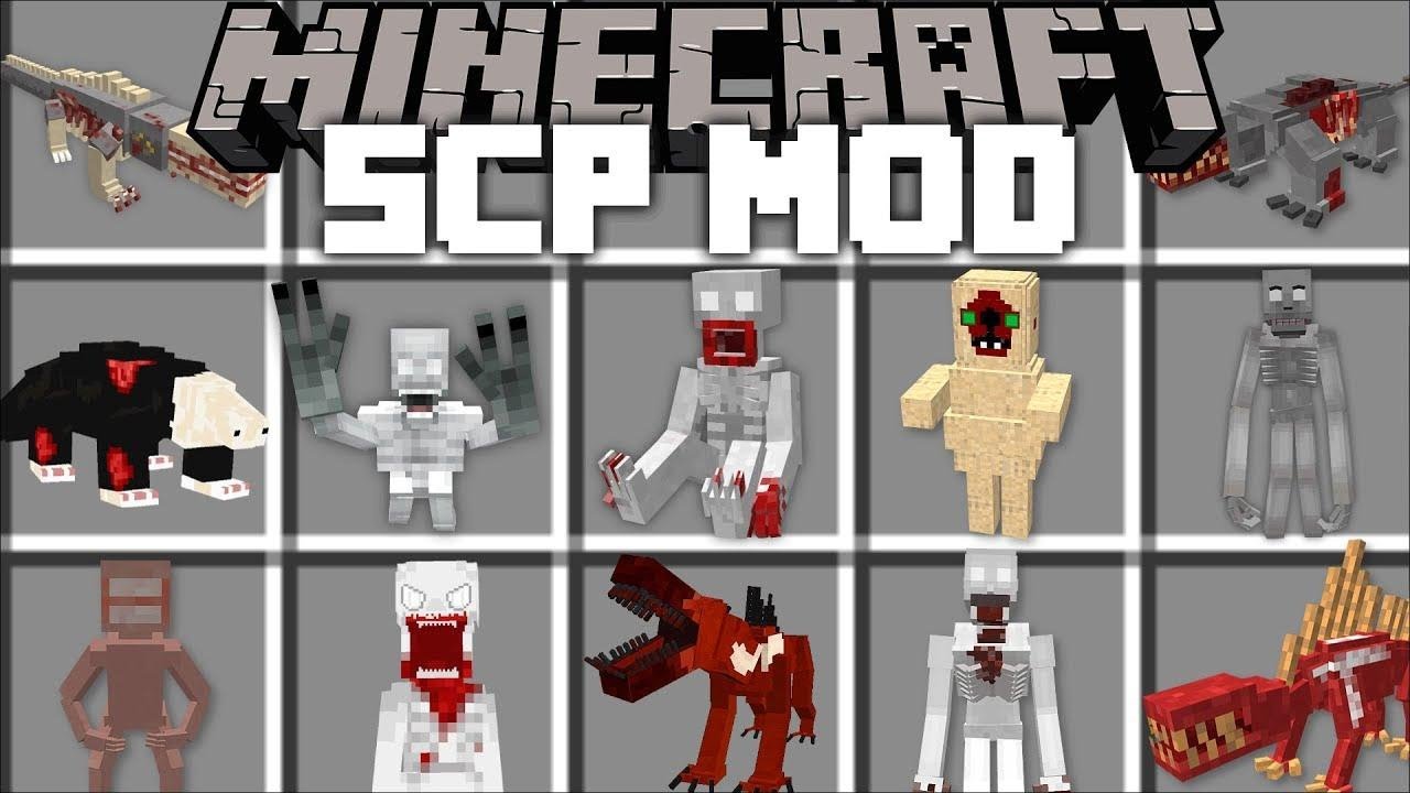 МОД НА 1000 МОНСТРОВ SCP В МАЙНКРАФТ ! SCP - ФОНД MINECRAFT ! SCP-096 ...