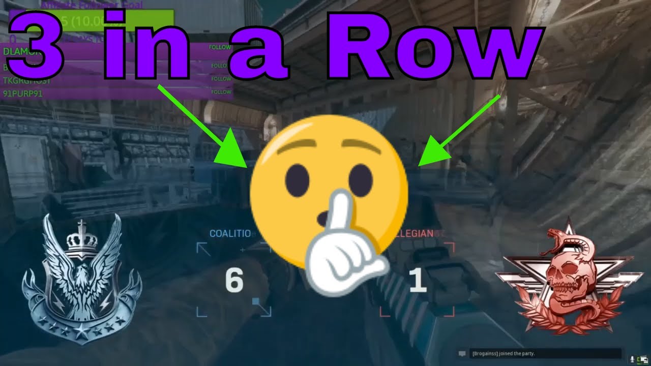 3 In A Row! 2v2 GunFight! Ft. Brogains -Call of Duty: Modern Warfare #1 ...
