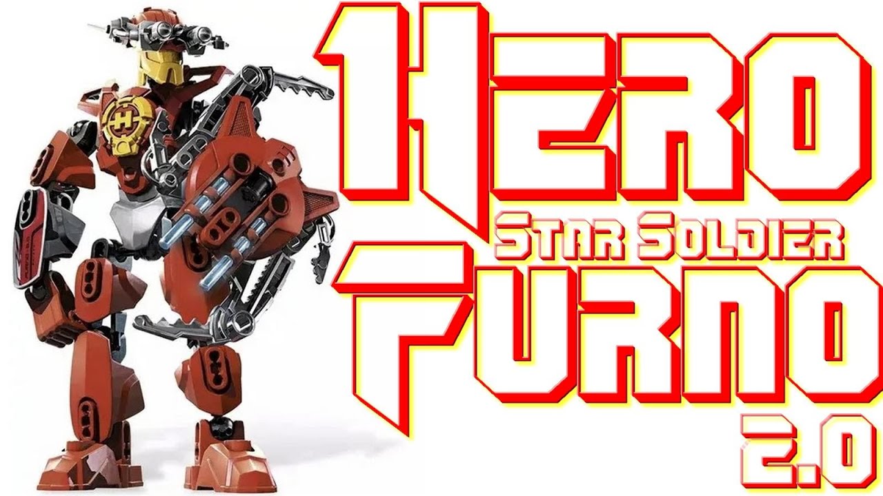 Hero Star Soldier Furno 2.0 (not LEGO Hero Factory) - YouTube