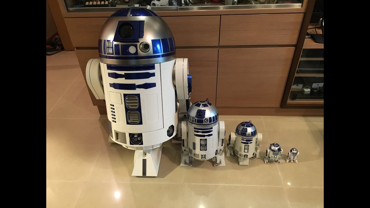 My Life-Size Star Wars R2-D2 Moving Refrigerator - YouTube