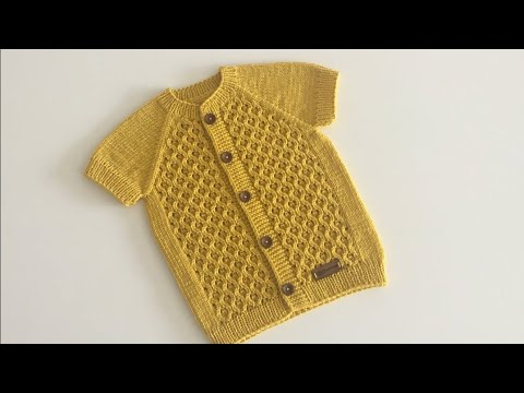 Ajurlu Petek Model Yelek Yapımı
