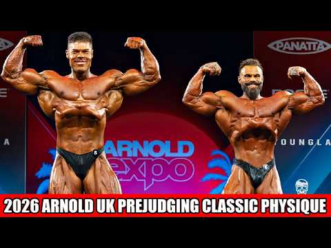 2026 Arnold UK Classic Physique Prejudging: Wesley VS Mike